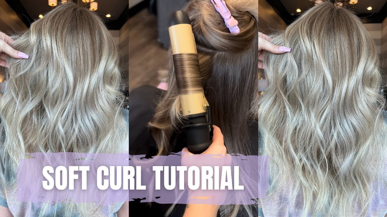 STYLING TUTORIAL- Beachy/soft waves - YouTube