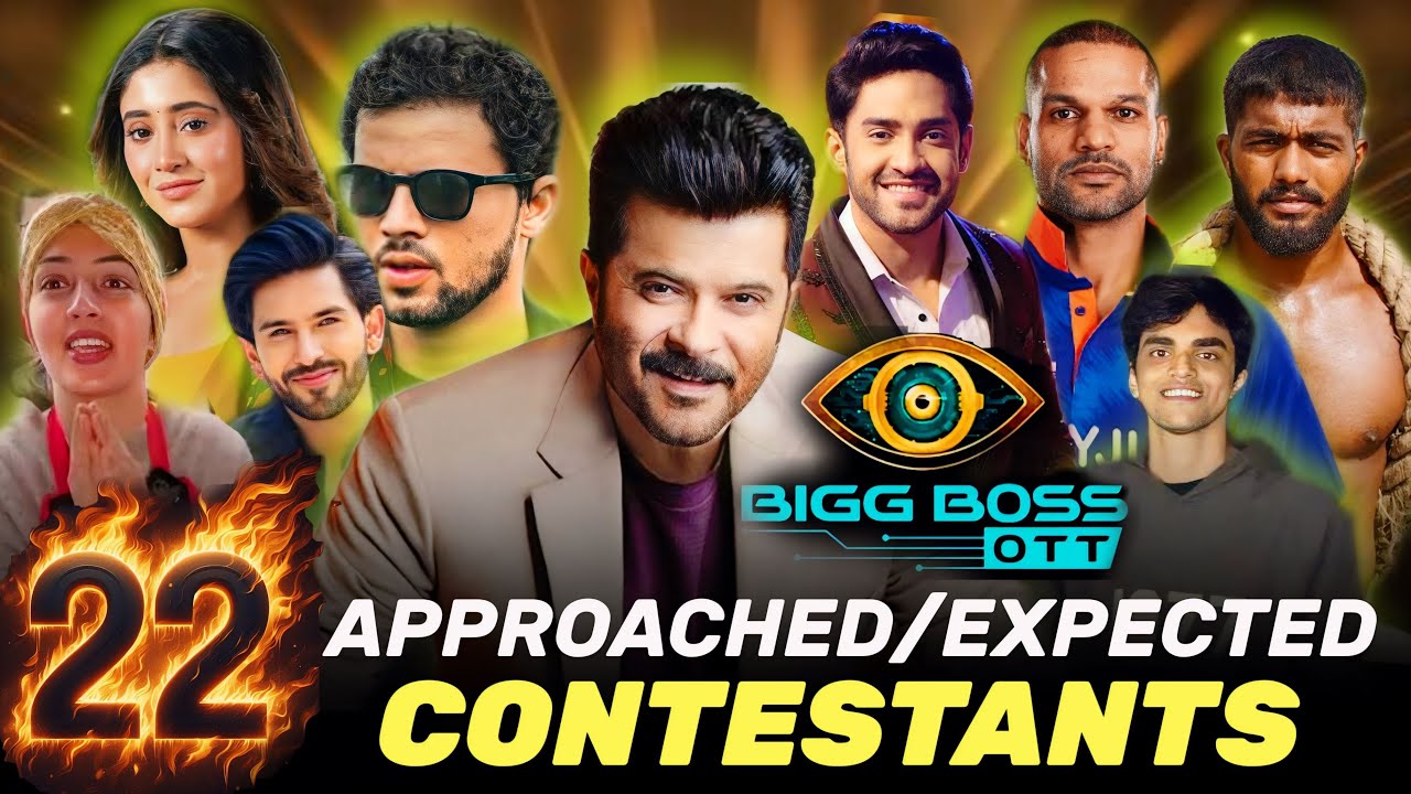 Bigg Boss OTT 3 : 22 Approached Contestants List | Expected Names ...