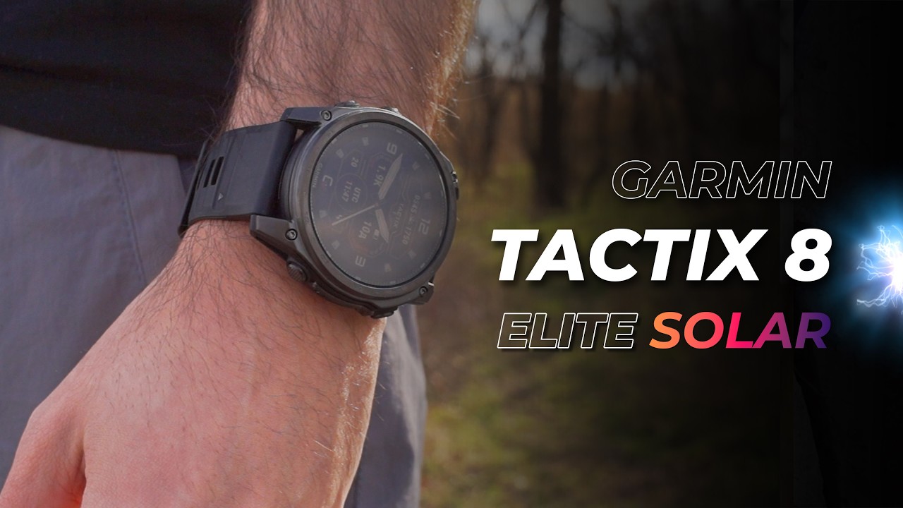 Garmin Tactix 8 Solar Elite - Довершений годинник для військових? - YouTube