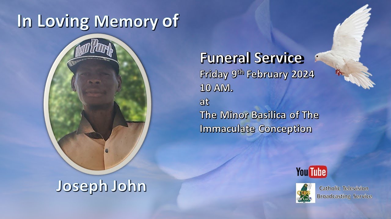 In Loving Memory of Joseph John - YouTube