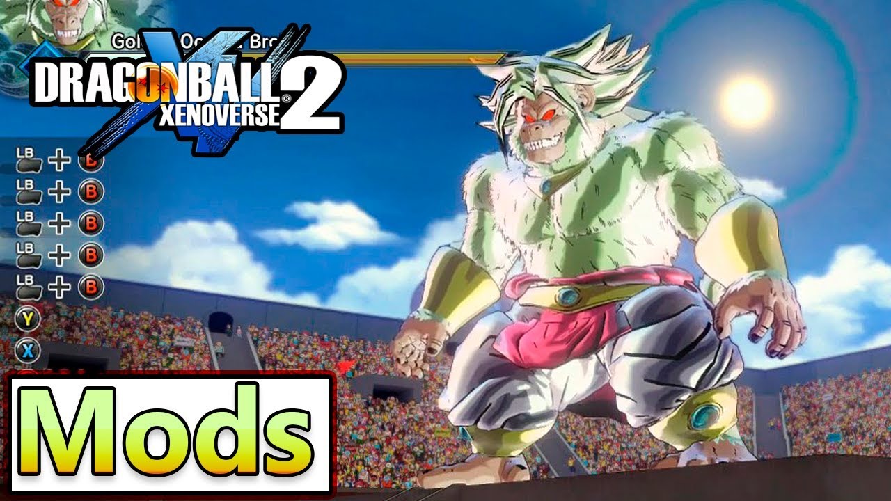 Dragon Ball Xenoverse 2 - DBX2 - MODs - Broly Oozaru - Broly Mitão ...