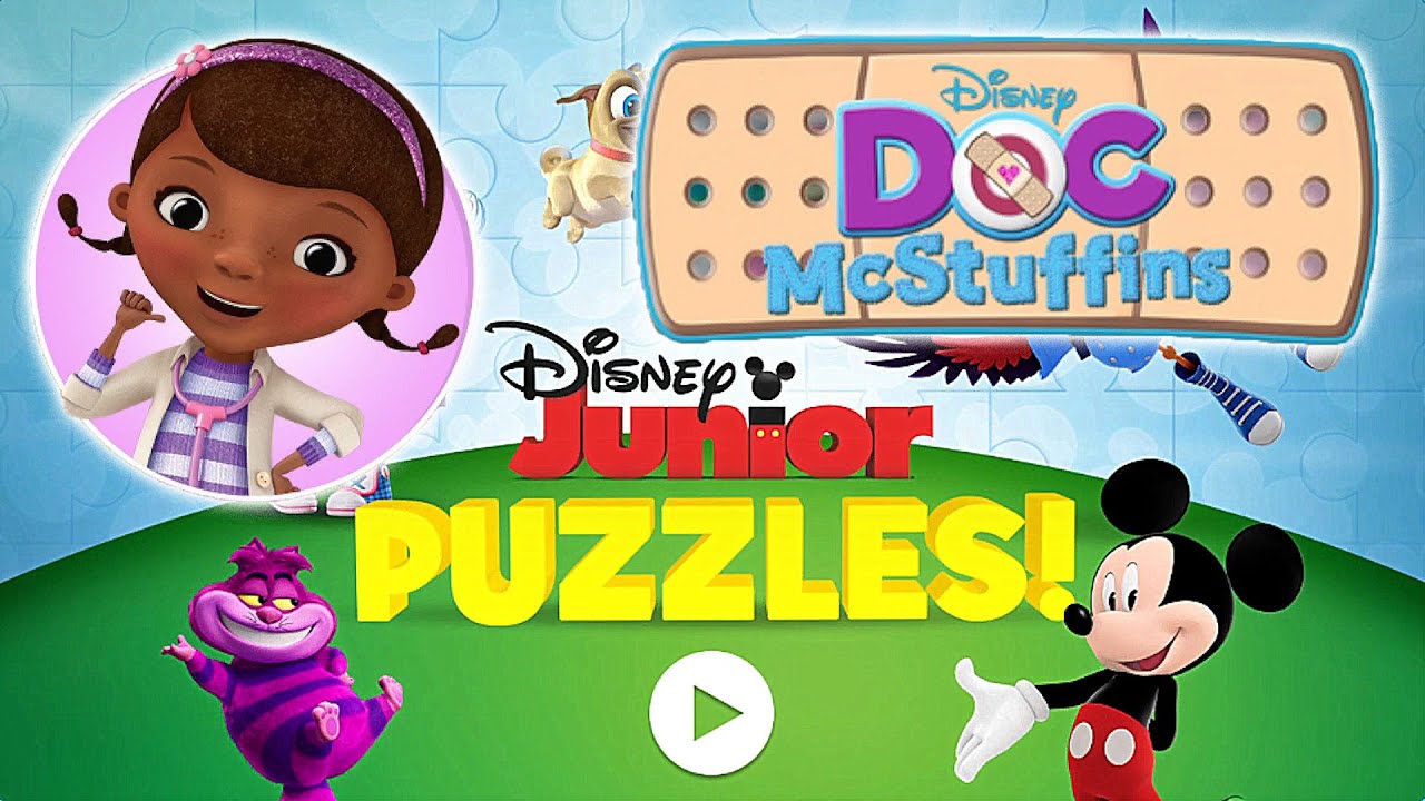 Disney Junior PUZZLES! | Doc McStuffins - YouTube