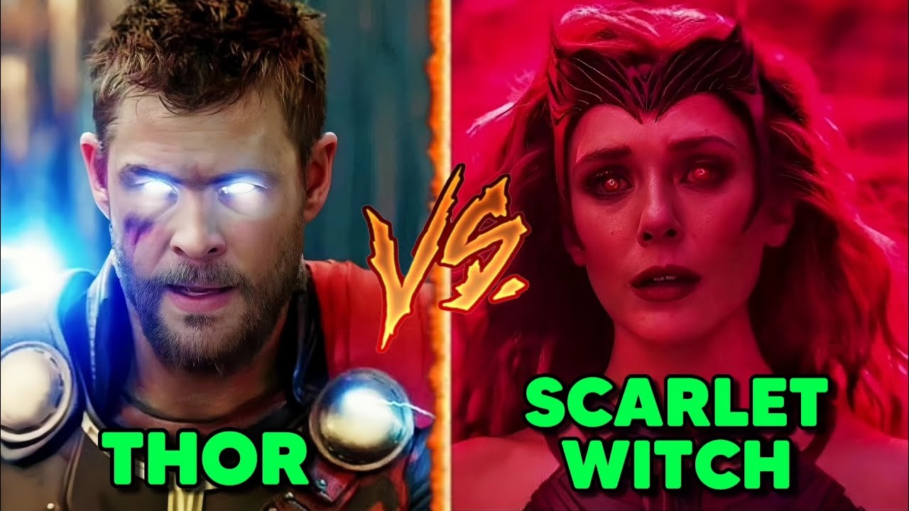 Thor Vs Wanda | Thor vs Scarlet witch |A 2 Z EXPLAIN 🔥 - YouTube