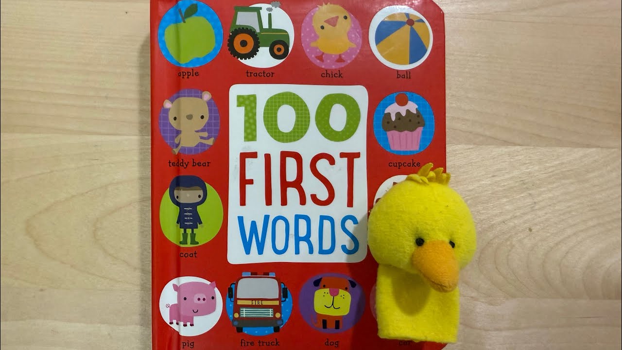 100 First Words - First Words for Baby- First Book for Babies, Toddlers ...