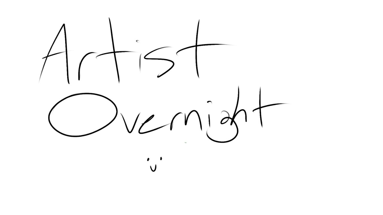 Artist Overnight - Channel Trailer & Intro! - YouTube