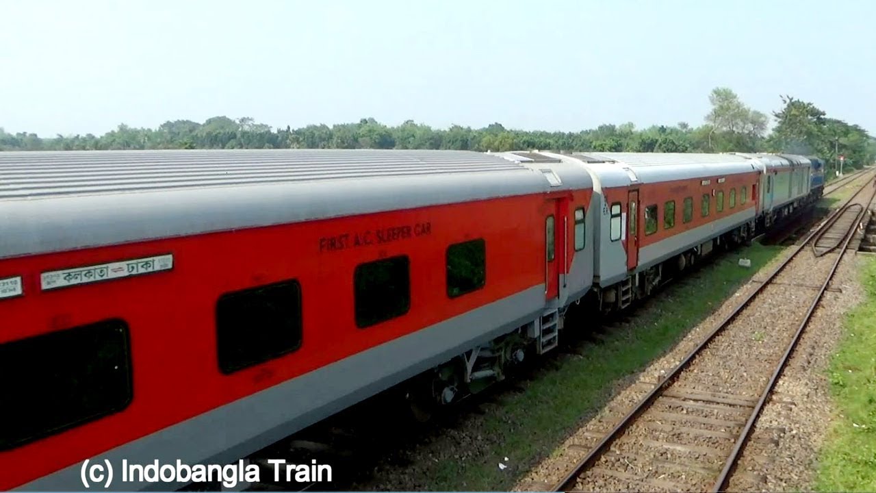Maitree Express train Dhaka-Kolkata: Bangladeshi Engine Caring Indian ...
