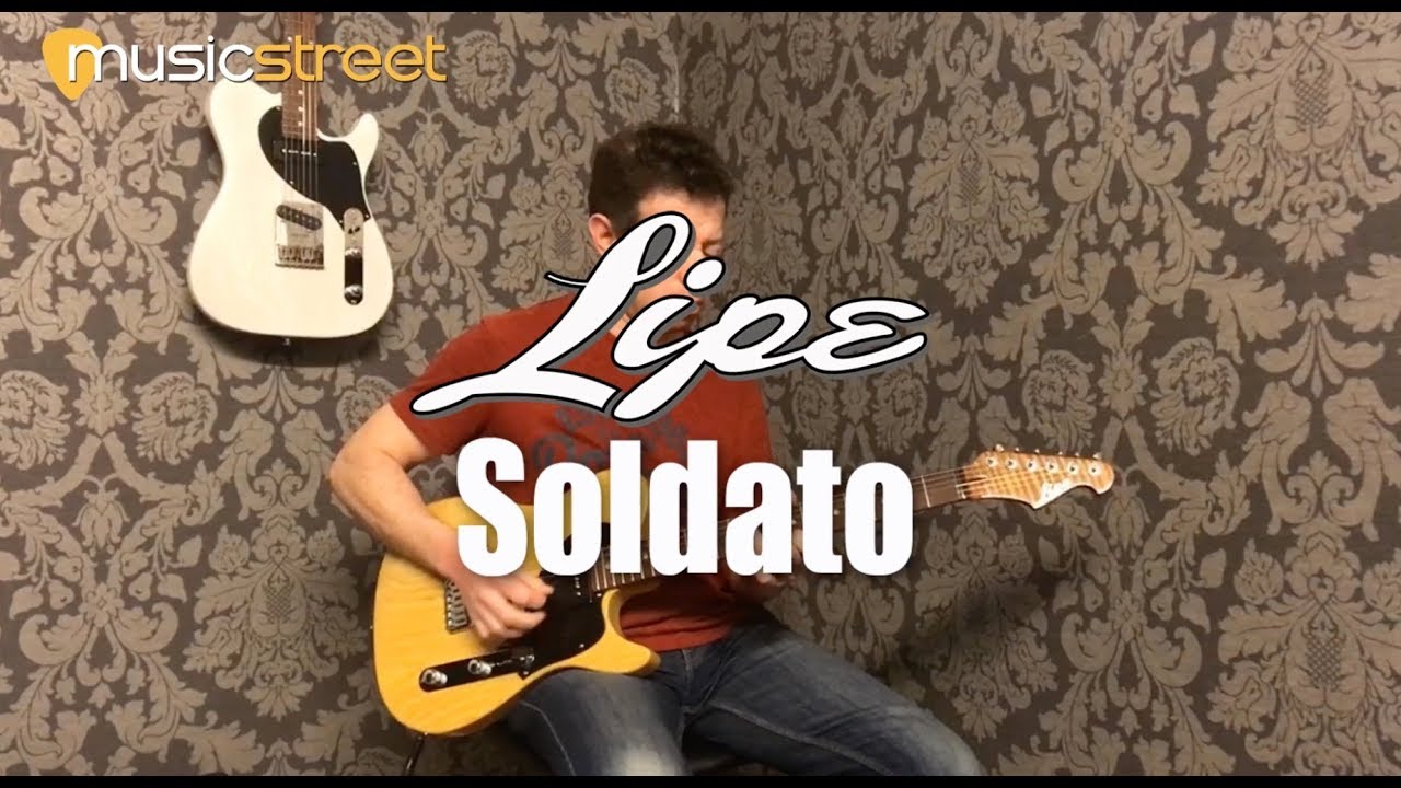Lipe Guitars USA Pro soldato - YouTube