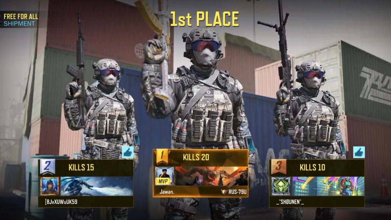 Call of Duty COD Mobile | Free for All | 1V7 - YouTube