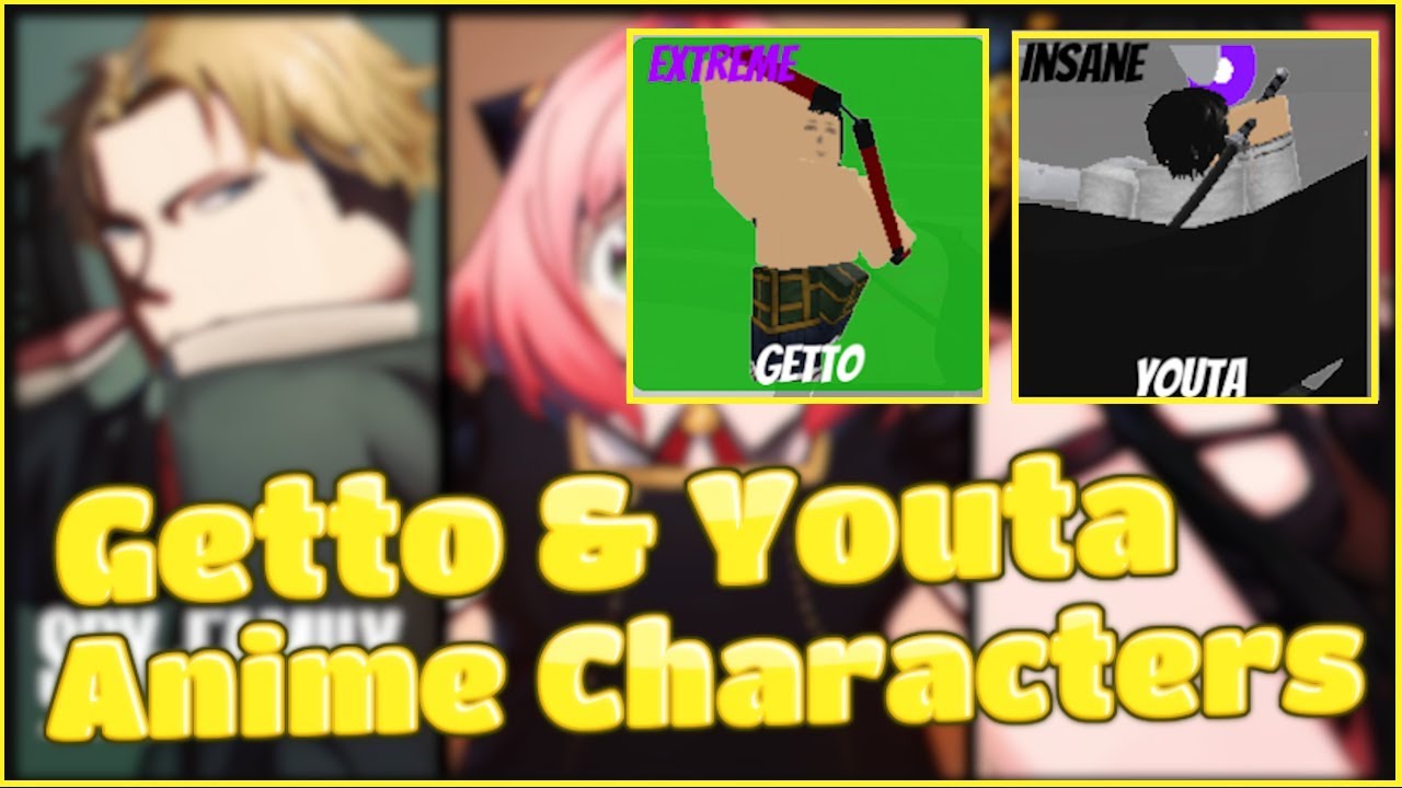 How to get Getto & Youta - Roblox - Find the Anime Characters! - YouTube
