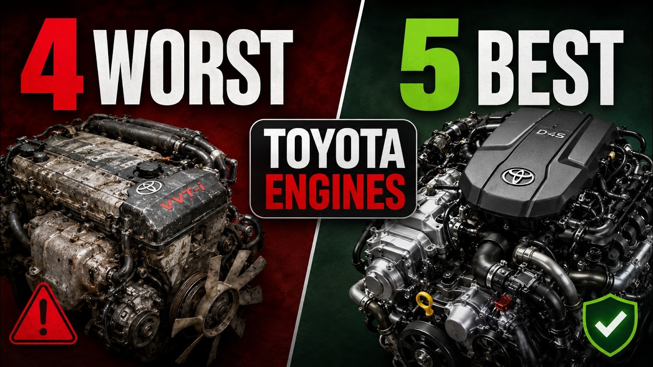 4 Worst Toyota engines and 5 Best Toyota Engines That Made Them ...