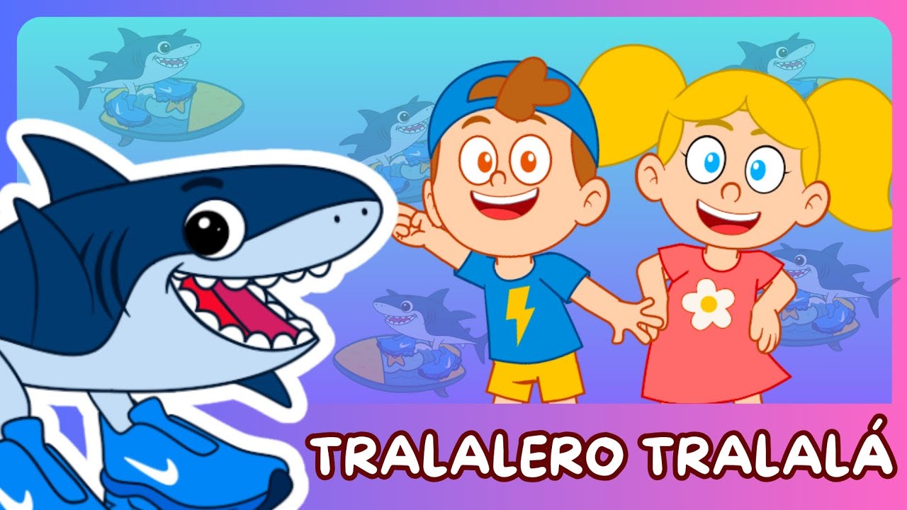 TRALALERO TRALALÁ | MÚSICA PARA CRIANÇAS | DESENHO PARA CRIANÇAS - YouTube