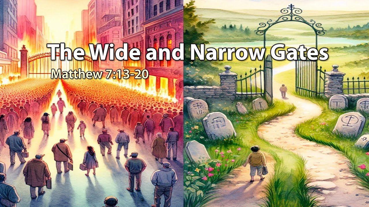 06.23.24 Worship - The Wide and Narrow Gates - Matthew 7:13-20 - Bro ...