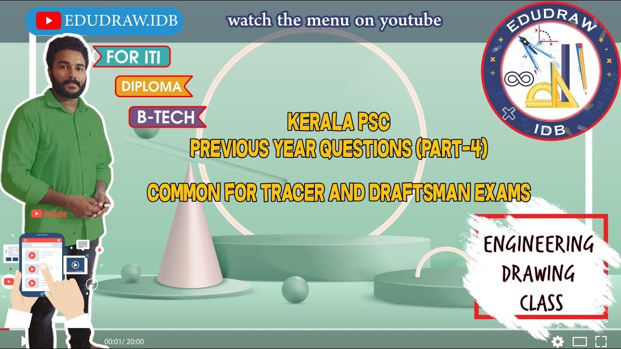 PSC ENGINEERING DRAWING QUESTIONS (PART-4),COMMON FOR TRACER AND ...