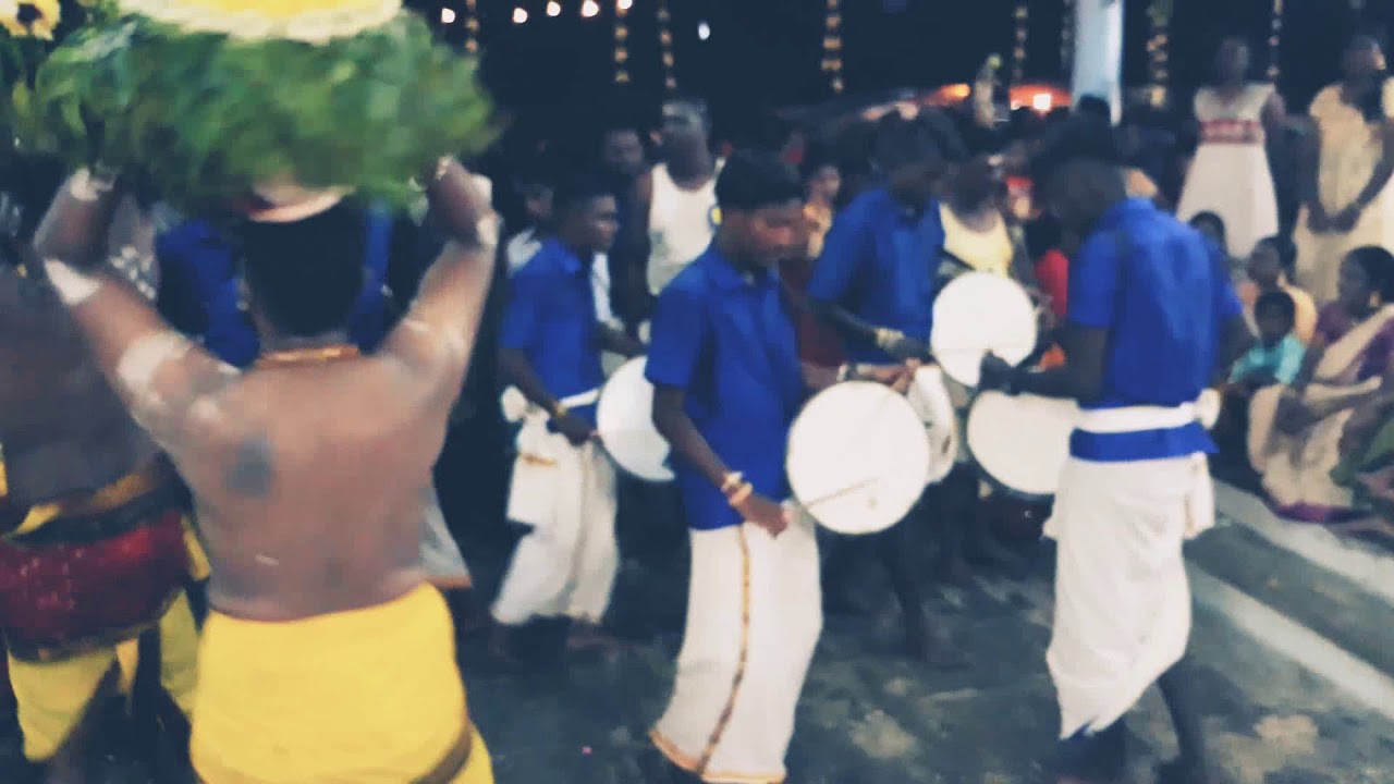 Dsp crew tappu melam at ladang windsor - YouTube