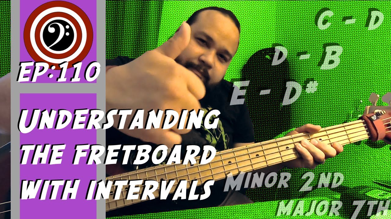Intervals on Bass (Understanding the fretboard) - YouTube