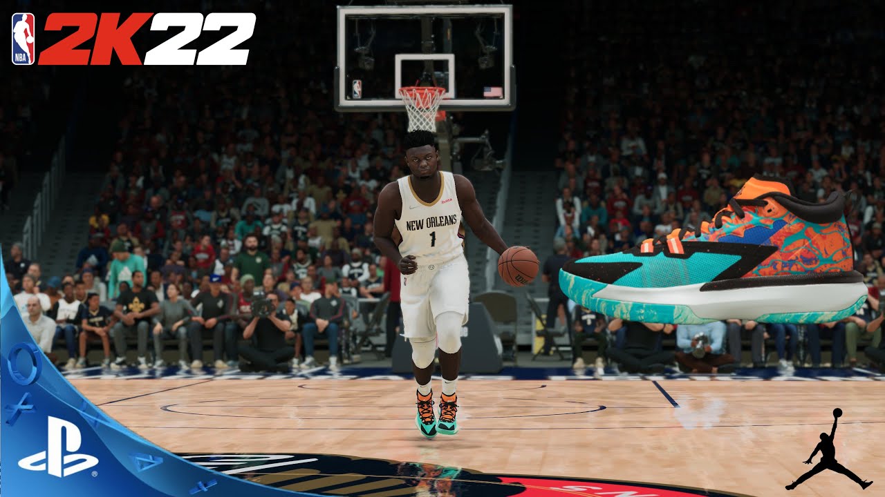 NBA 2K22 Jordan Zion 1 Planet Z Tutorial - YouTube