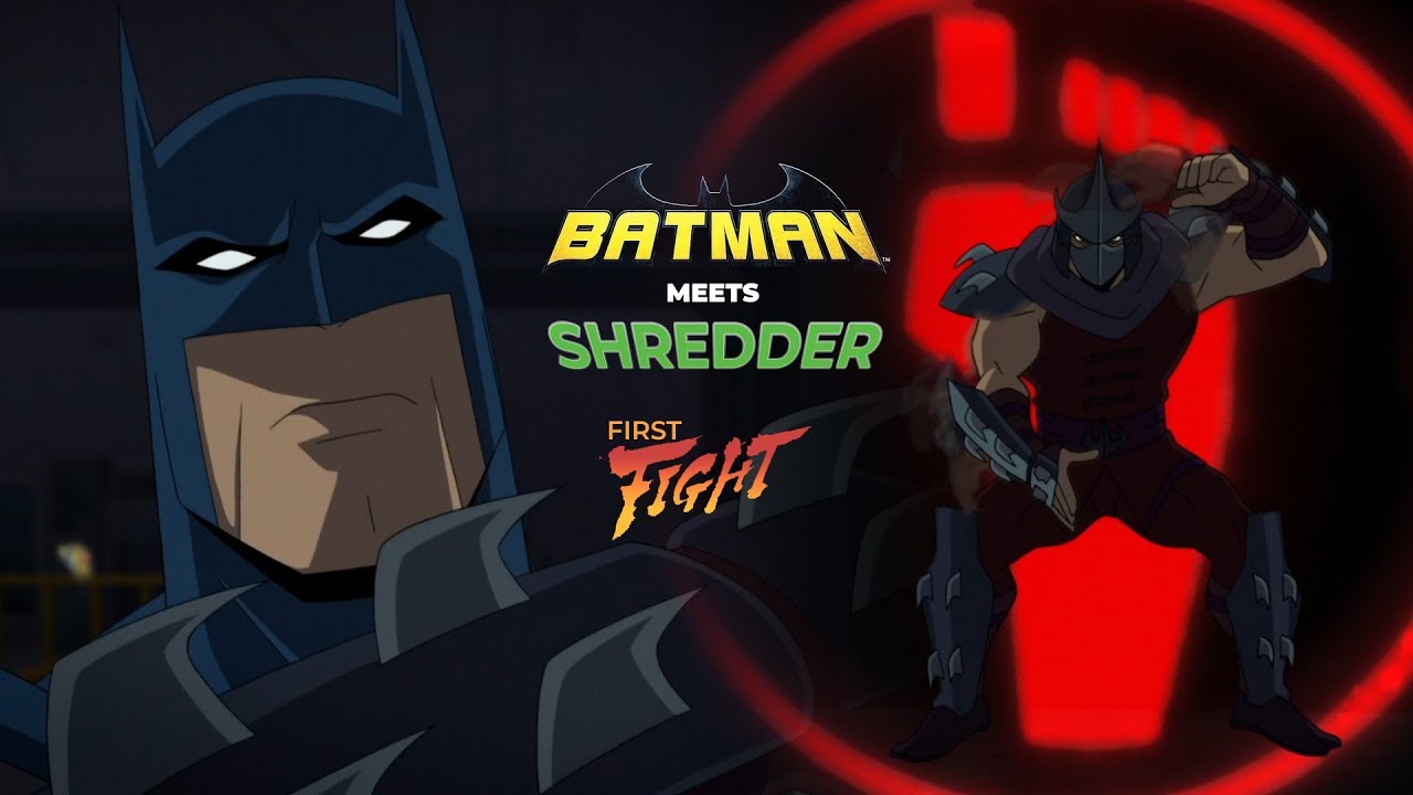 Batman Meets Shredder and gets destroyed | Batman vs Teenage Mutant ...