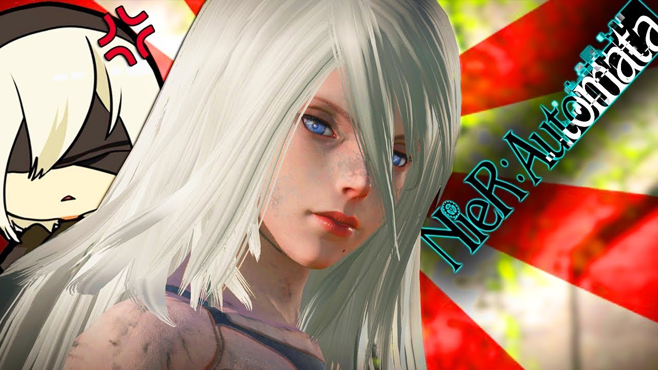 A New Mysterious Waifu Appears! - Nier Automata Gameplay (Part 8) - YouTube