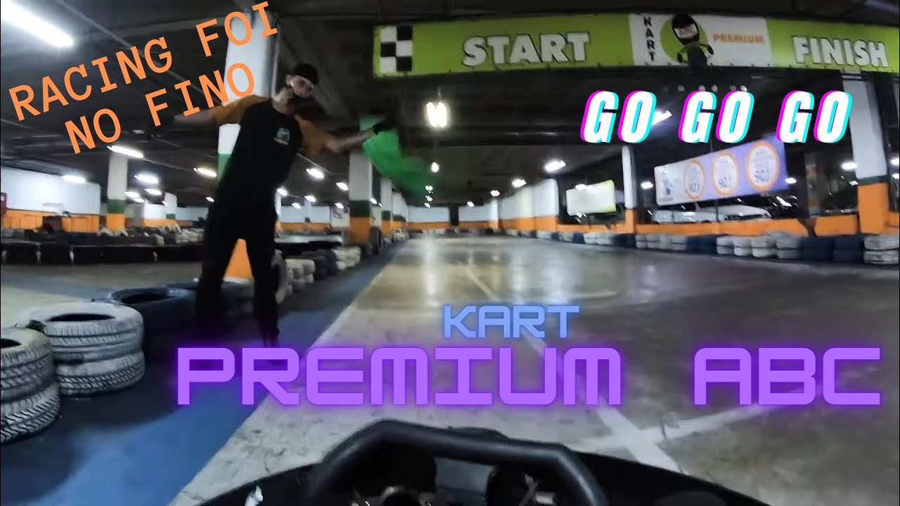 Kart Premium ABC Primeira corrida no traçado novo 2020 - YouTube