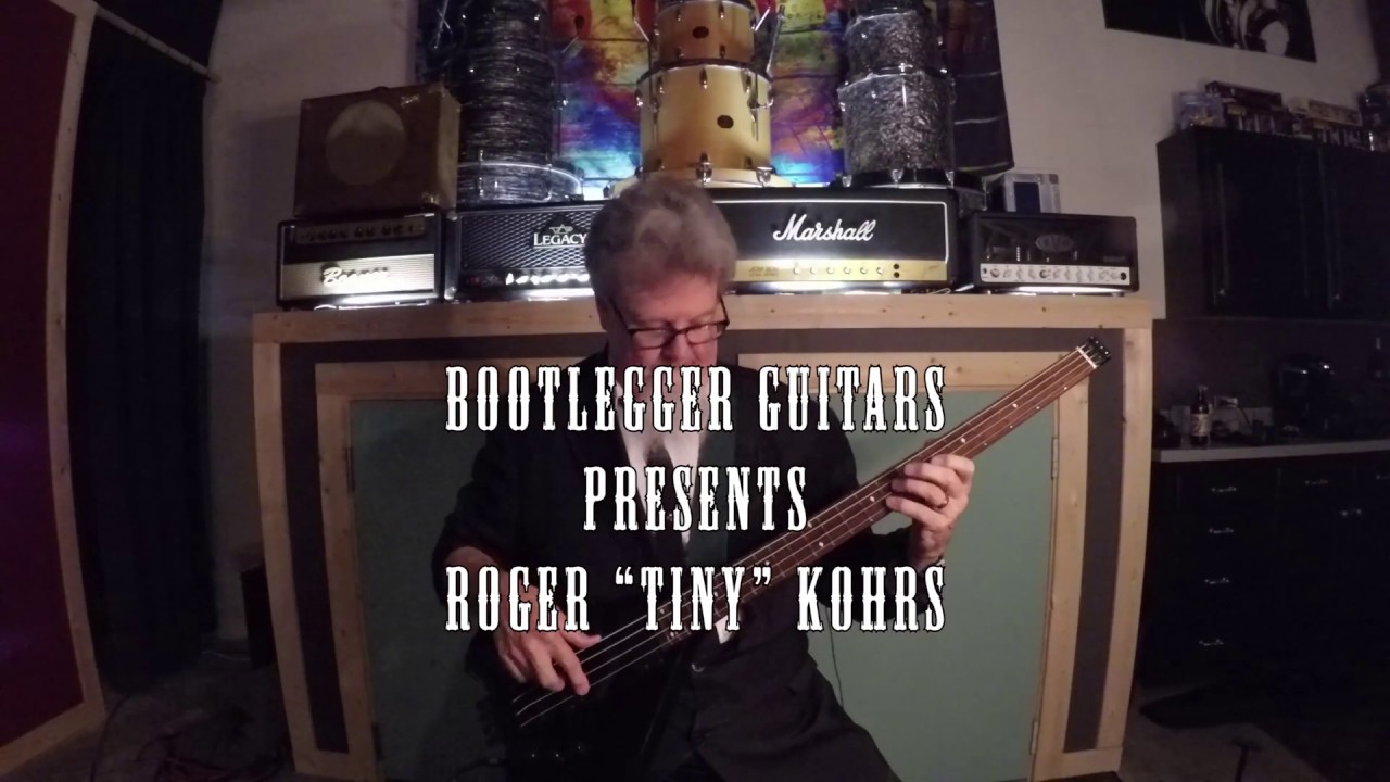 Bootlegger Guitar & Roger "Tiny" Kohrs Ace Review - YouTube