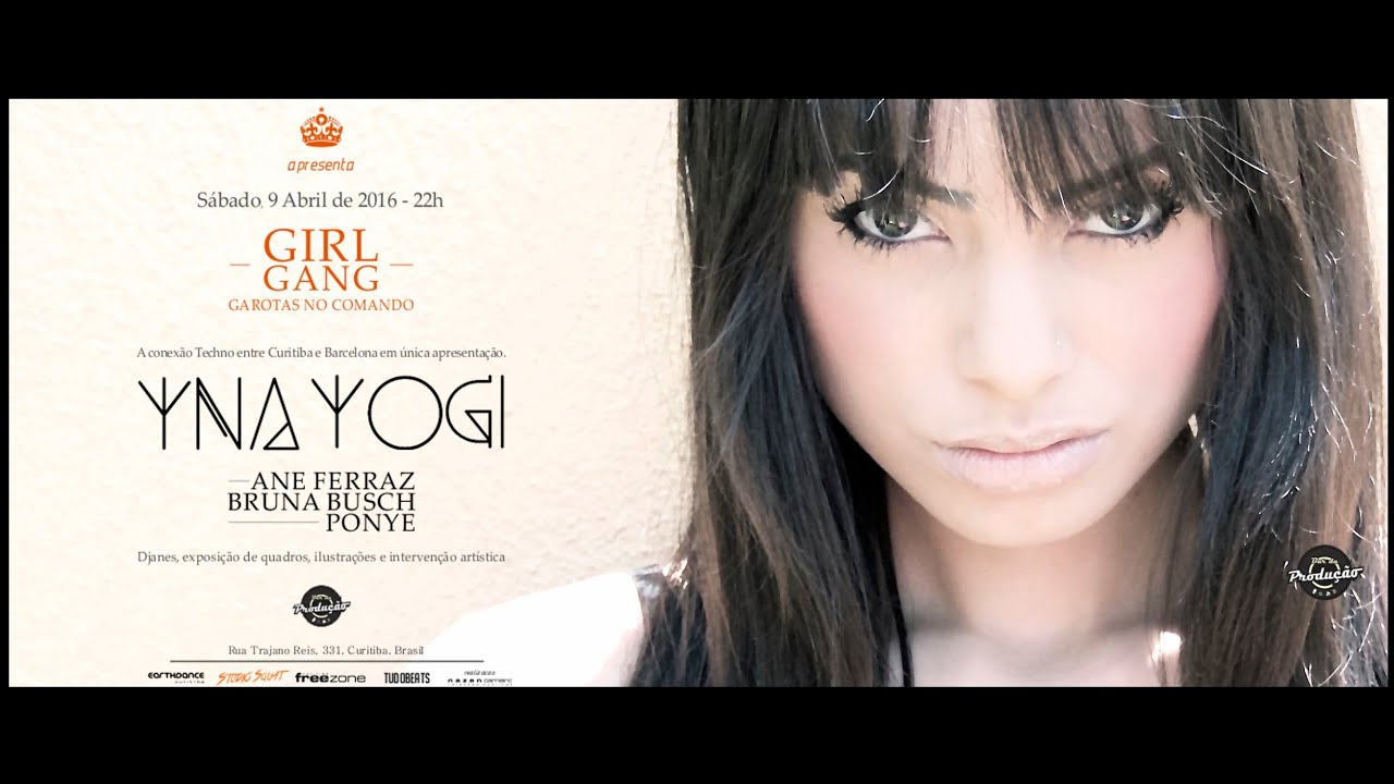 HD GIRL GANG: 09 de Abril de 2016 convida YNA YOGI + Ane Ferraz, Bruna ...