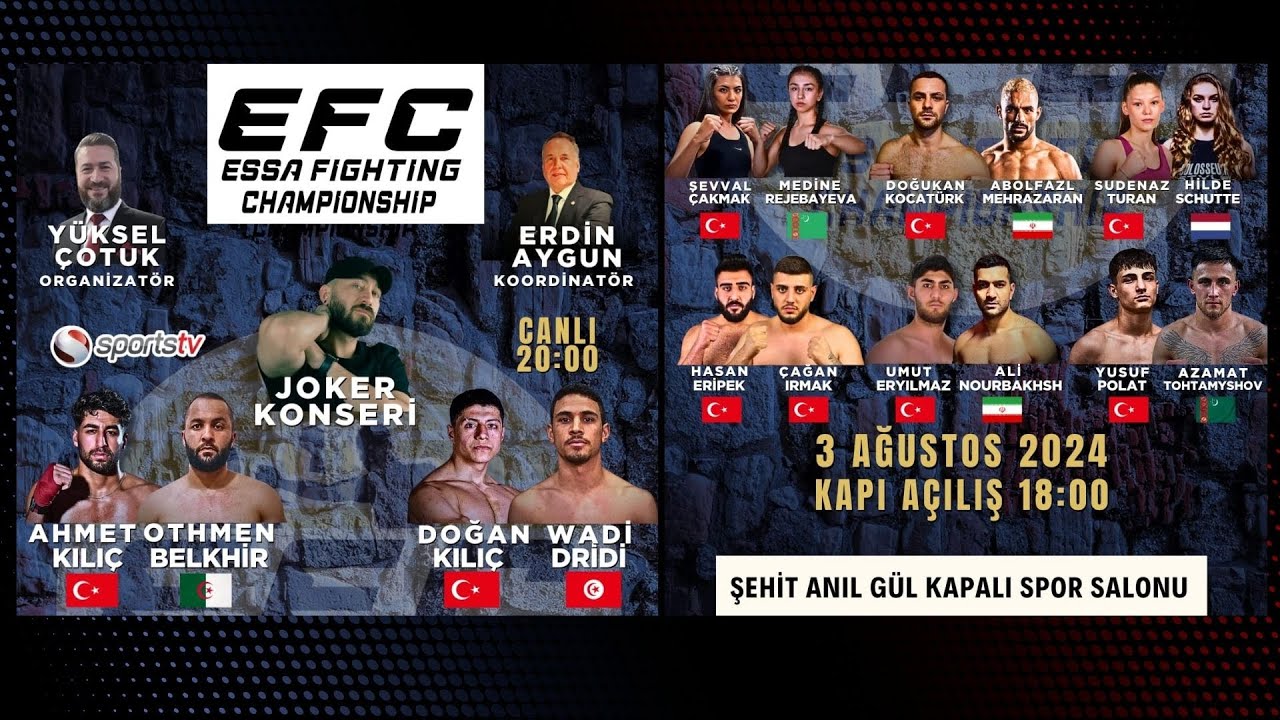 EFC Essa Fighting Championship - YouTube