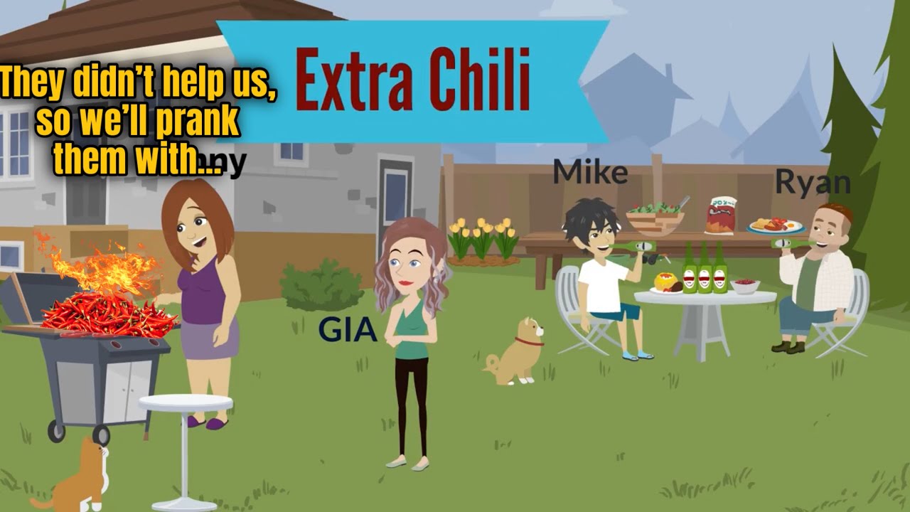 English conversation 10 ||| "Extra Chili"||| Learn English Speaking ...