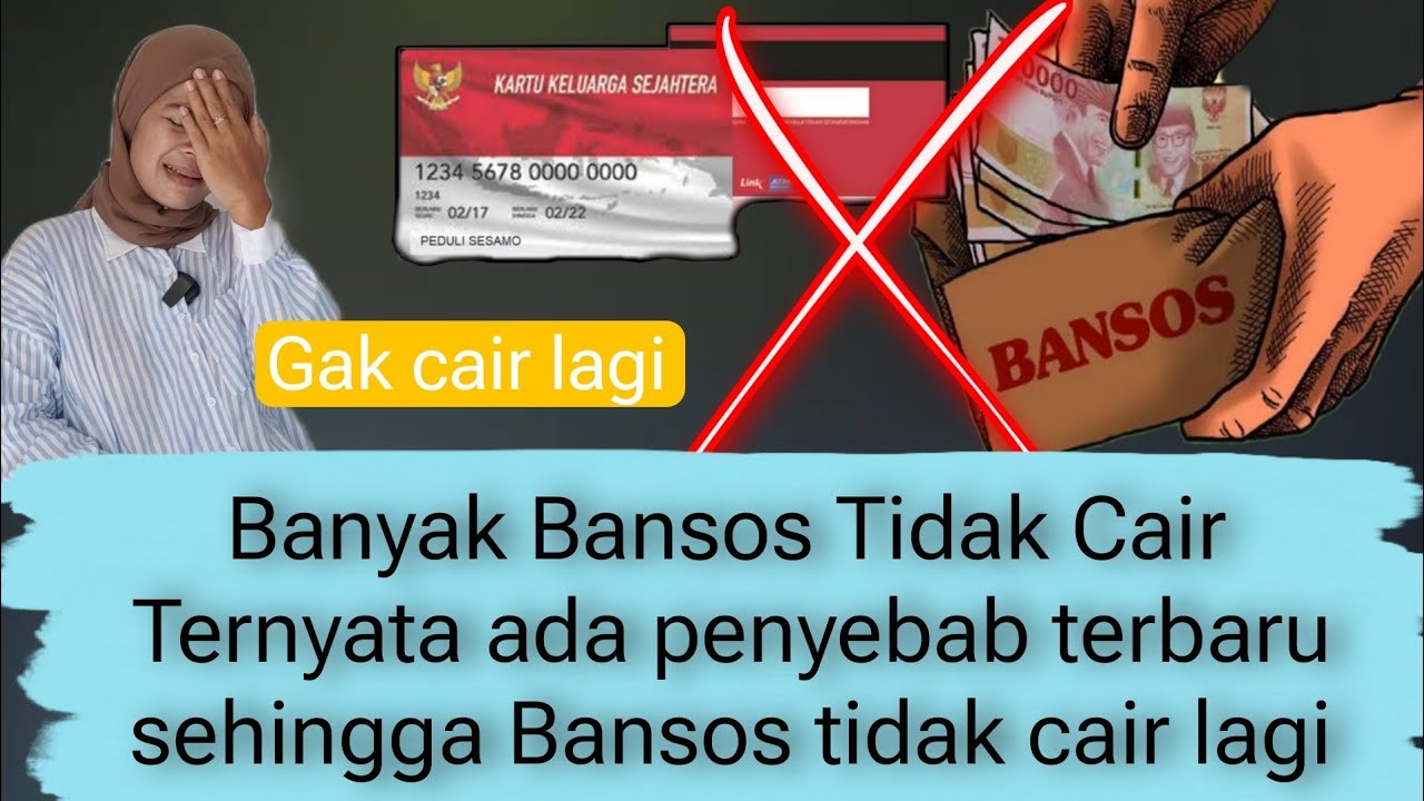 PENYEBAB TERBARU BANSOS BELUM CAIR - YouTube