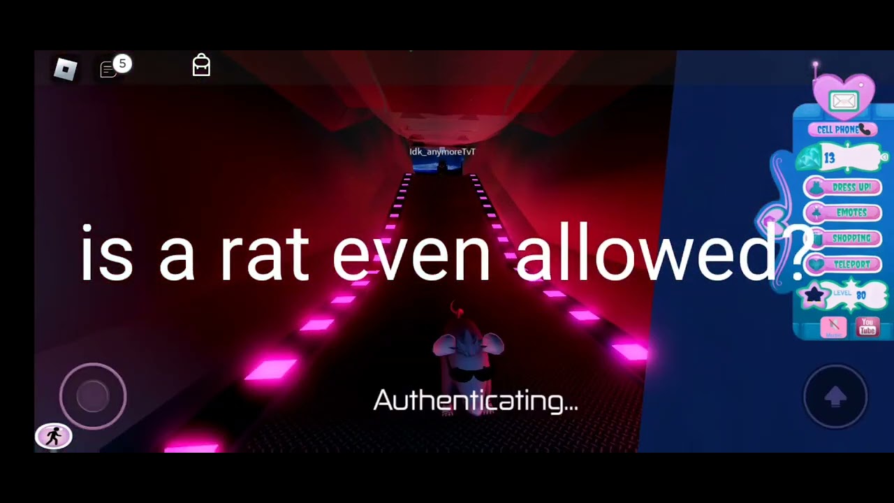 Trolling as a rat in Royal High! - YouTube