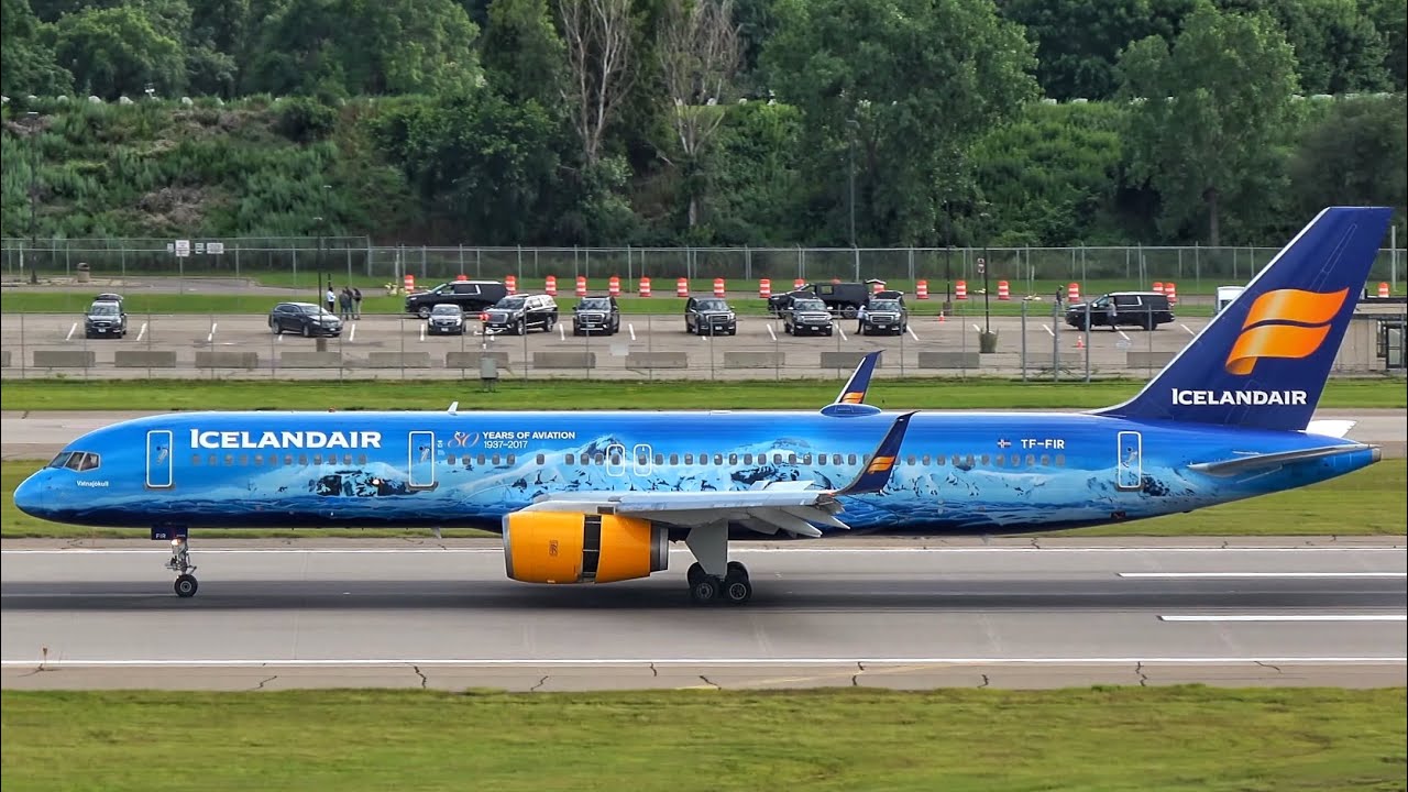 *RARE* Icelandair (80 Years of Aviation Livery) B757-256 [TF-FIR ...