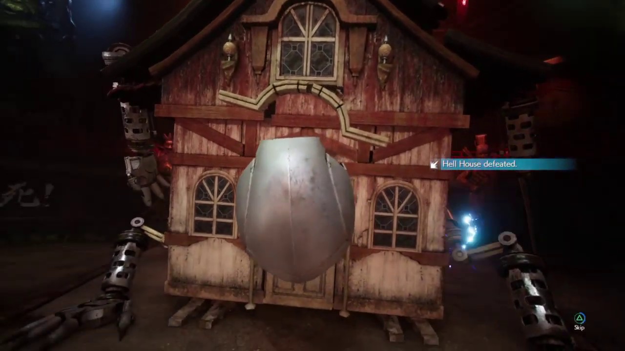 FINAL FANTASY VII REMAKE - Hell house in Hard mode - YouTube
