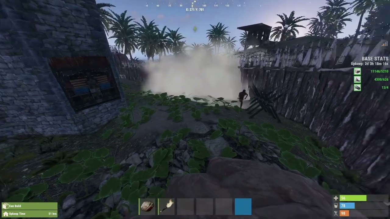 Rust Watch the spikes 😂😂😂 - YouTube