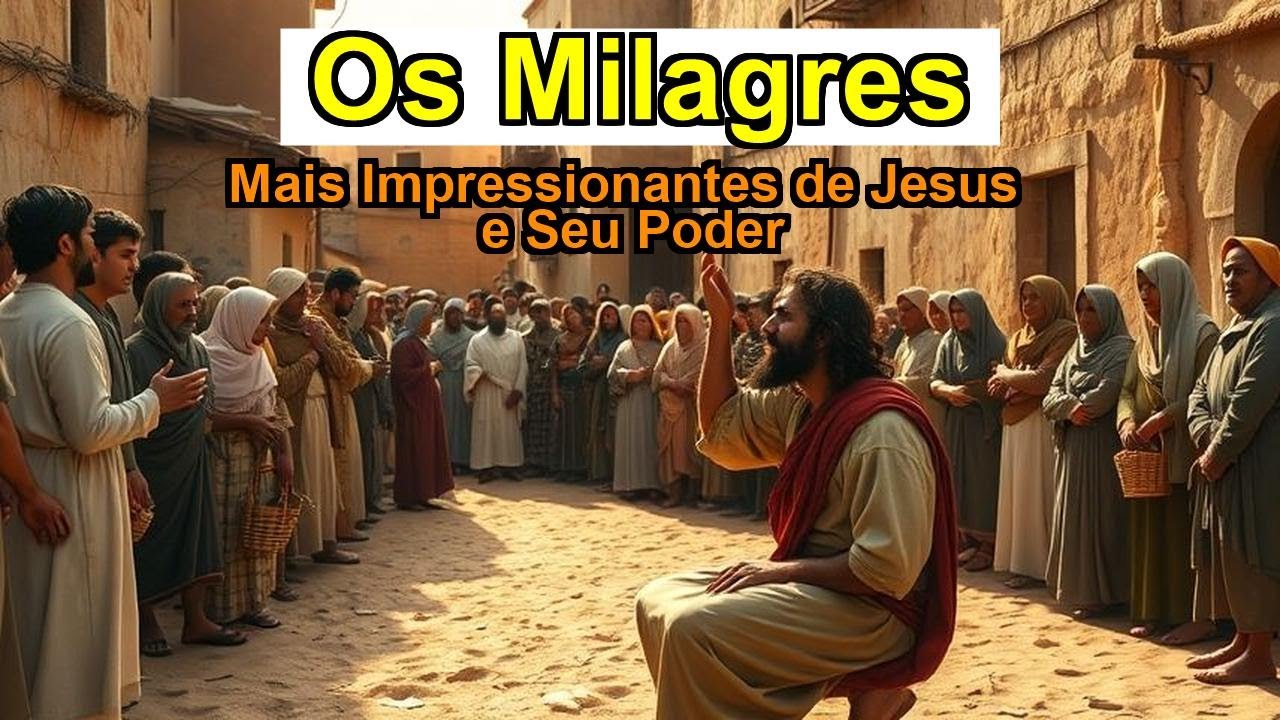Os Milagres Mais Impressionantes de Jesus e Seu Poder Transformador ...