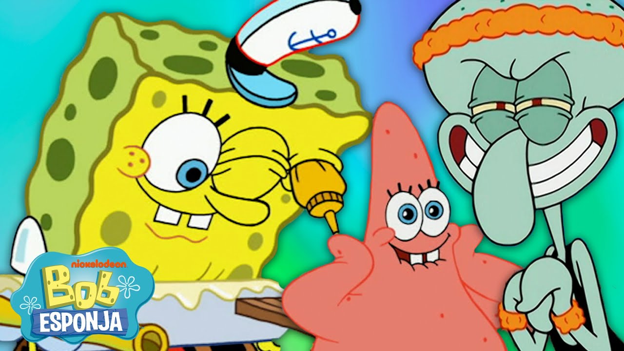 Bob Esponja | O Melhor da Temporada 7 de Bob Esponja por 1 Hora! | Bob Esponja em Português ...