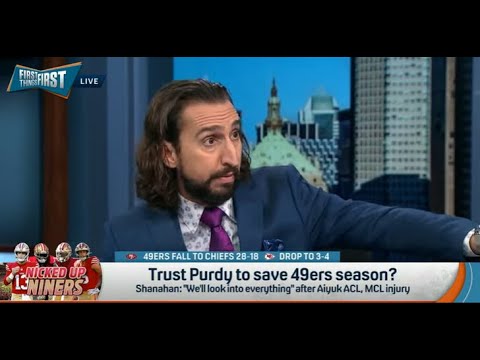 FIRST THINGS FIRST | Nick Wright RIPS Brock Purdy, 49ers Will Avoid ...