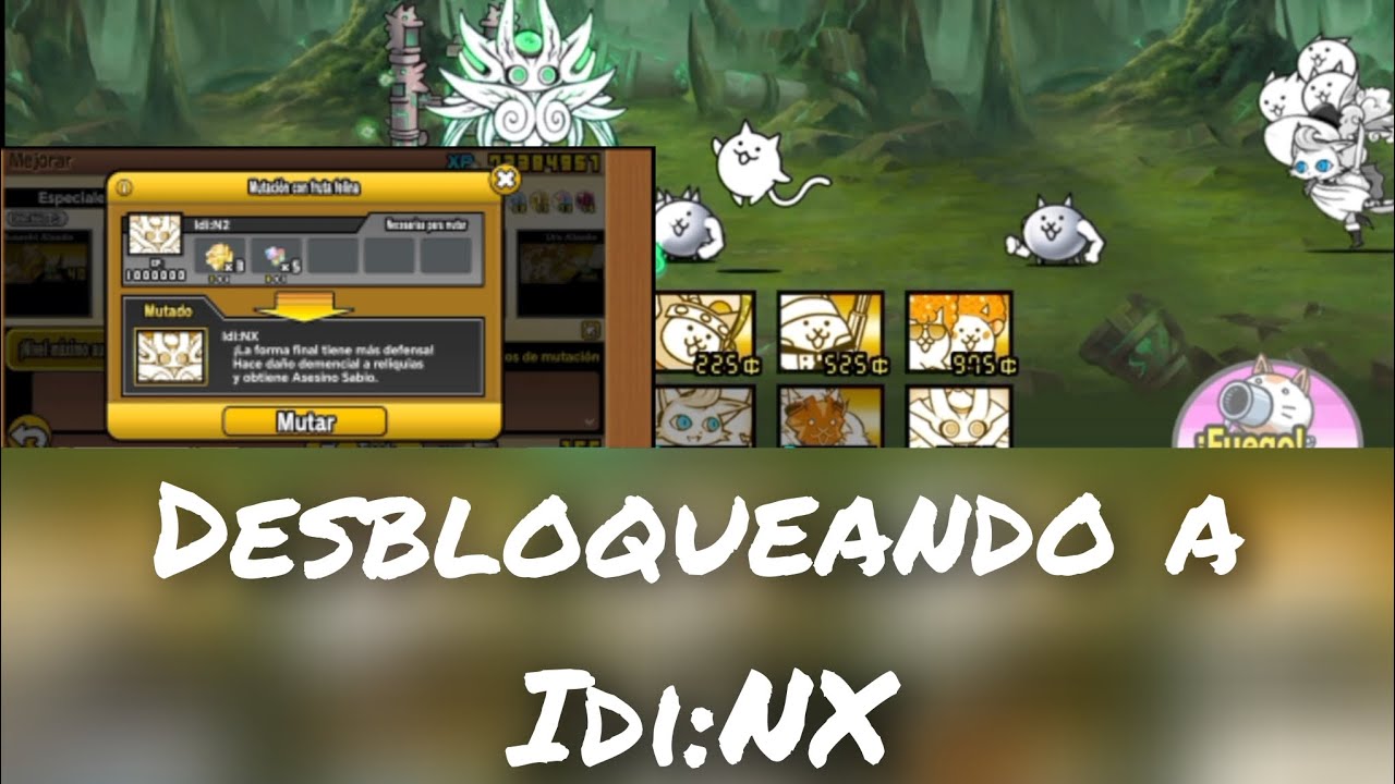 Idi:NX La cara de dios | The Battle Cats 13.7.0 - YouTube