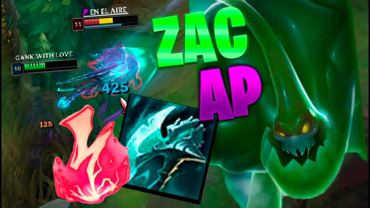 NECESITAS jugar la BUILD de ZAC AP YA - YouTube
