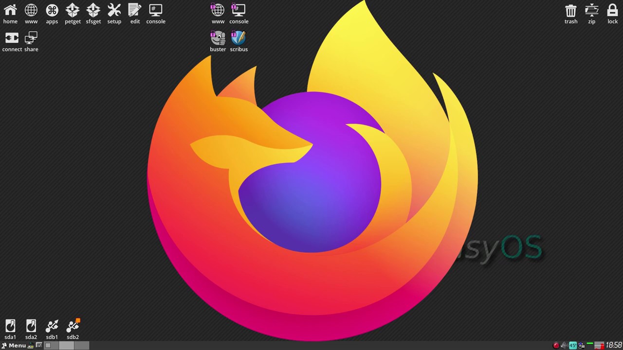 Easy OS 2.1.9.1.....Containers..The Next Gen Of Puppy Linux Maybe ...