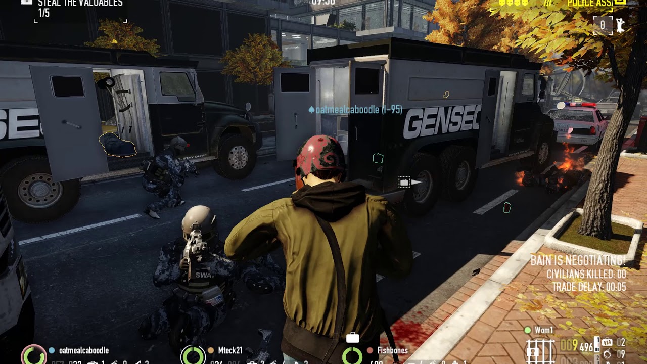 Payday 2 Multiplayer #7 - Transport Downtown - YouTube