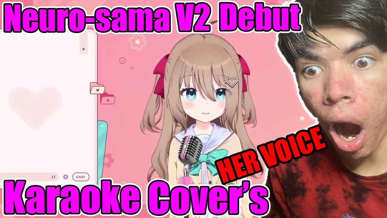 She's Slaying!!! | Neuro-sama V2 Debut Karaoke Cover's Reaction Blinding Lights world.execute(me ...