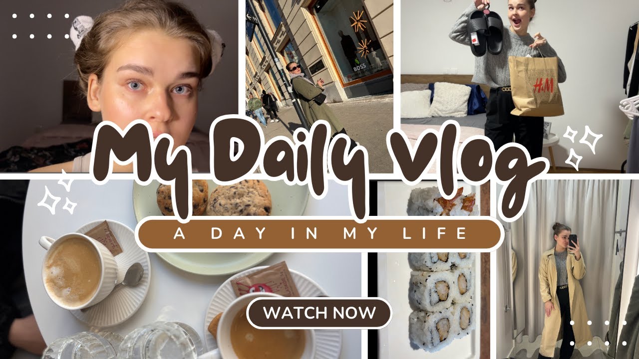 MOJ PRVI VLOG Ljubljana shopping nova slaščičarna// Vlog 1 - YouTube