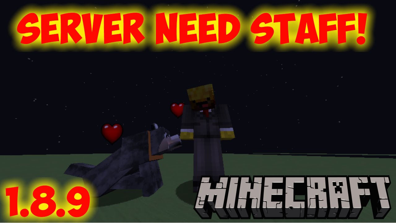 Minecraft Server Need Staff (PC) 2016 - YouTube