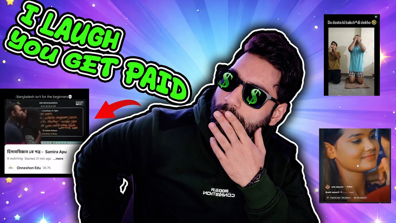 I LAUGH, YOU GET PAID $$ | Meme Reaction Challenge - Part 1 - YouTube