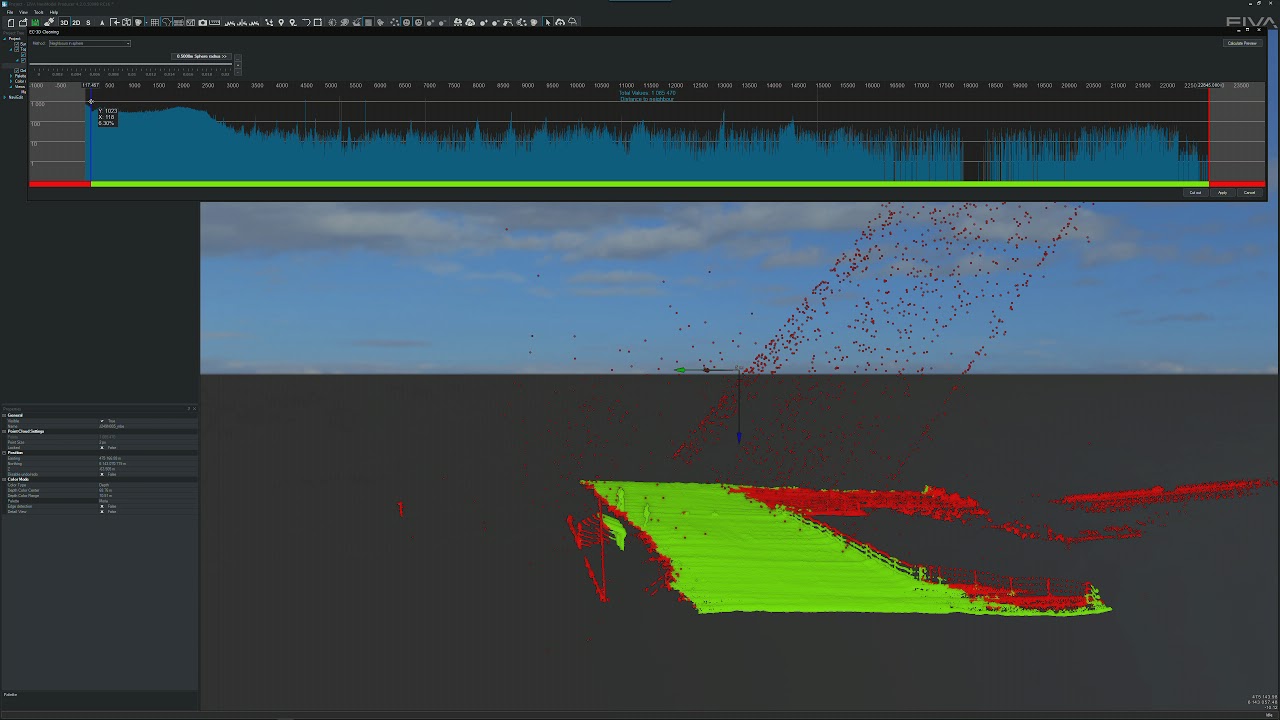 EIVA NaviSuite - Cleaning tool for 3D data - EC-3D - YouTube