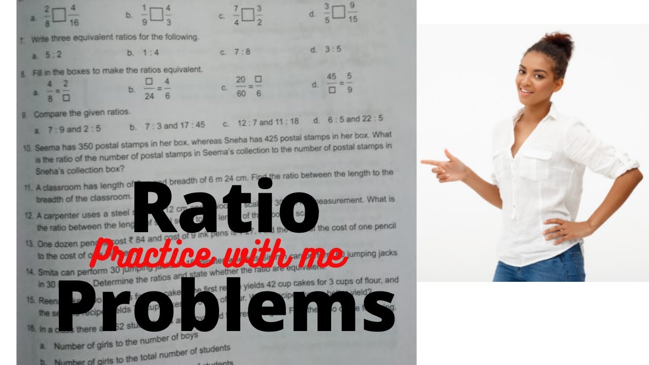 Solving Simple Ratio Problems - YouTube