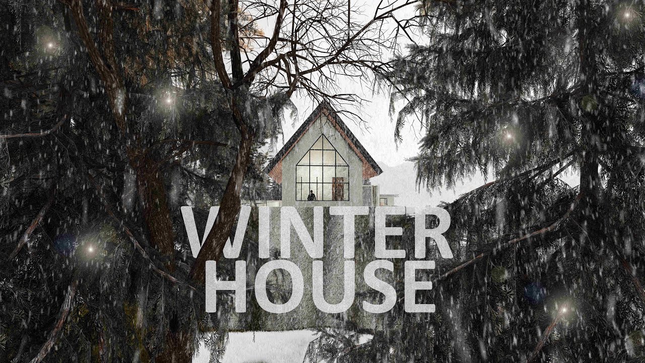 WINTER HOUSE-ARCHITECTURAL ANIMATION #16 - YouTube