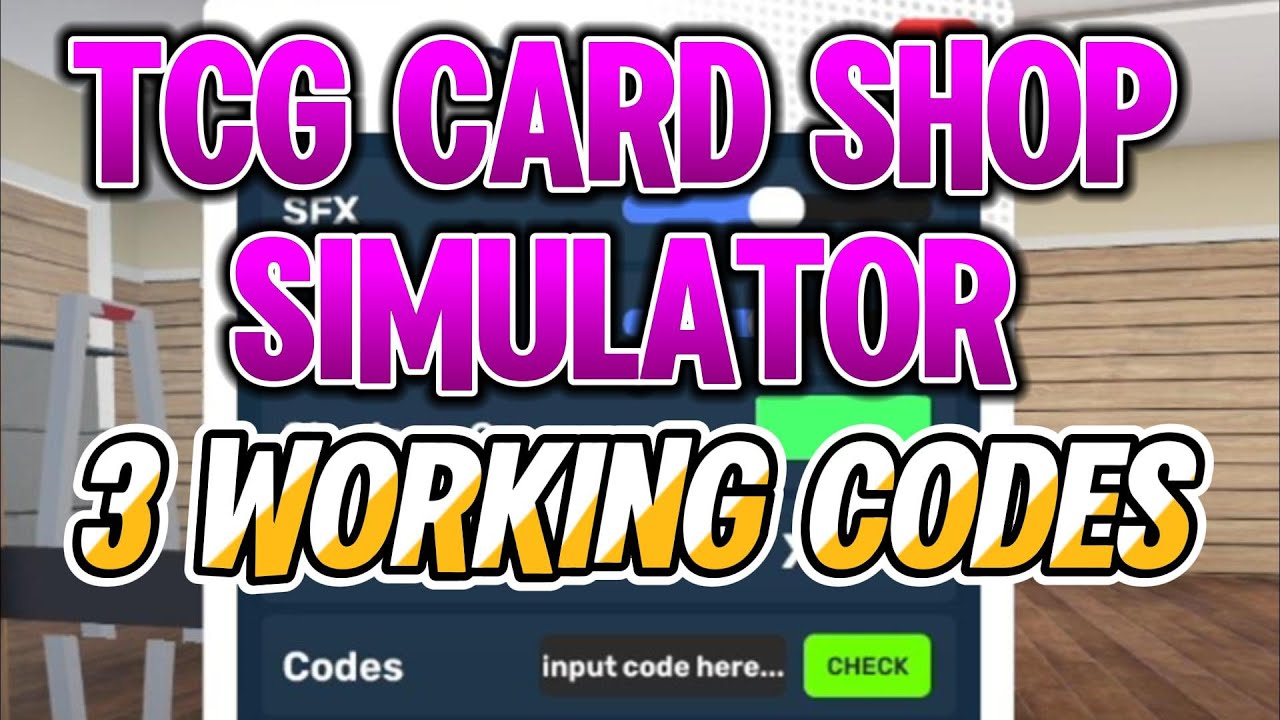 *NEW CODES* All TCG Card Shop Simulator Working Codes for March 2025 ...