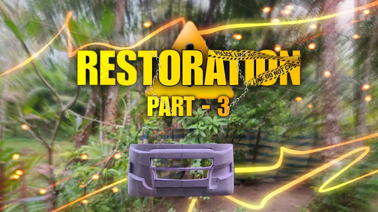 How to make miniatur zedone bus front side | Restoration | PART - 3 ...