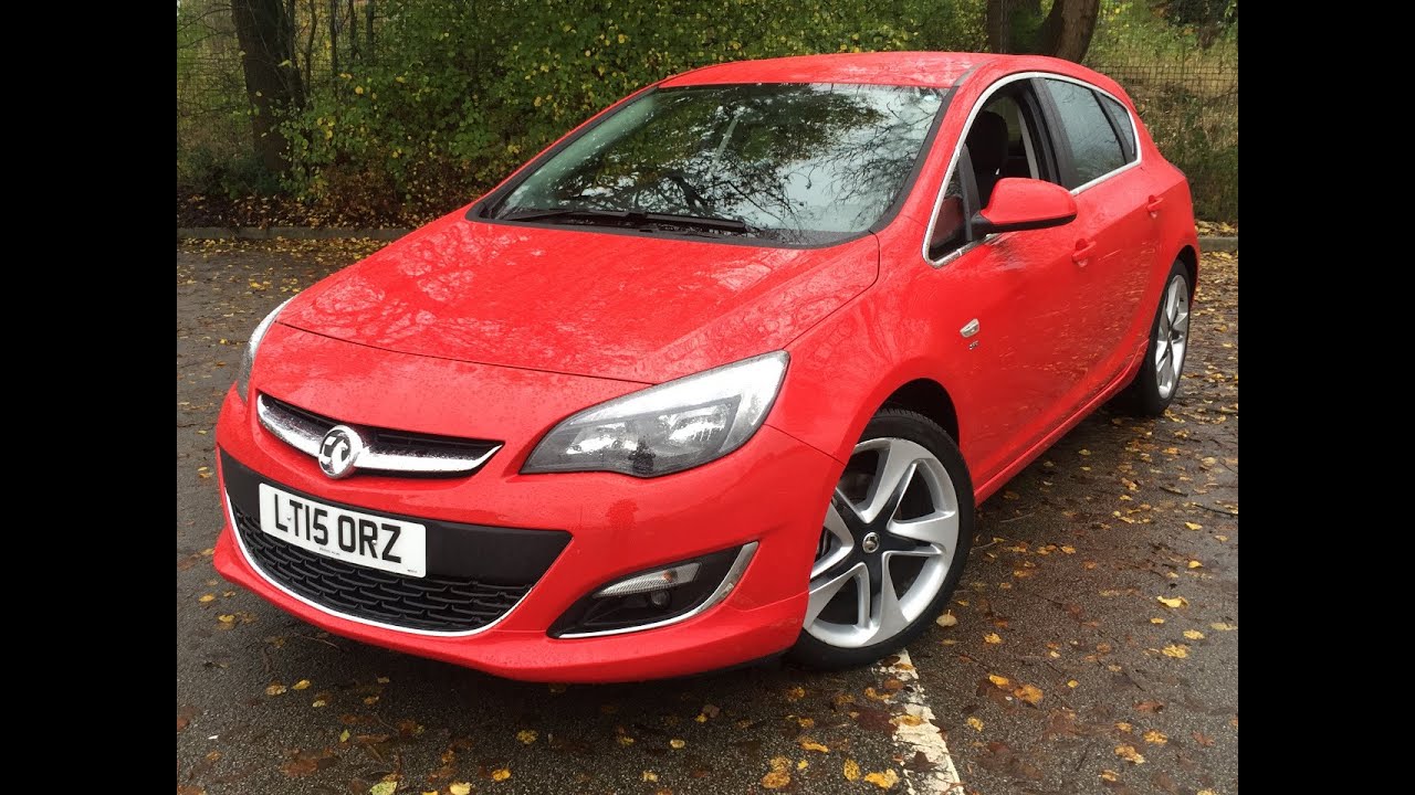 2015 15 Vauxhall Astra 2.0 CDTi 16V Ecoflex SRi 5dr In Red - YouTube