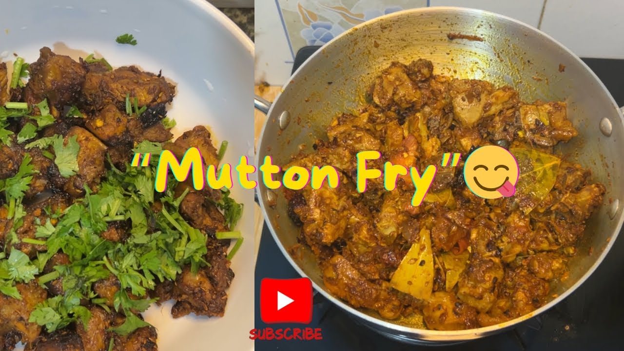 Mutton Fry | Simple and Easy recipe #muttonlovers #mutton - YouTube